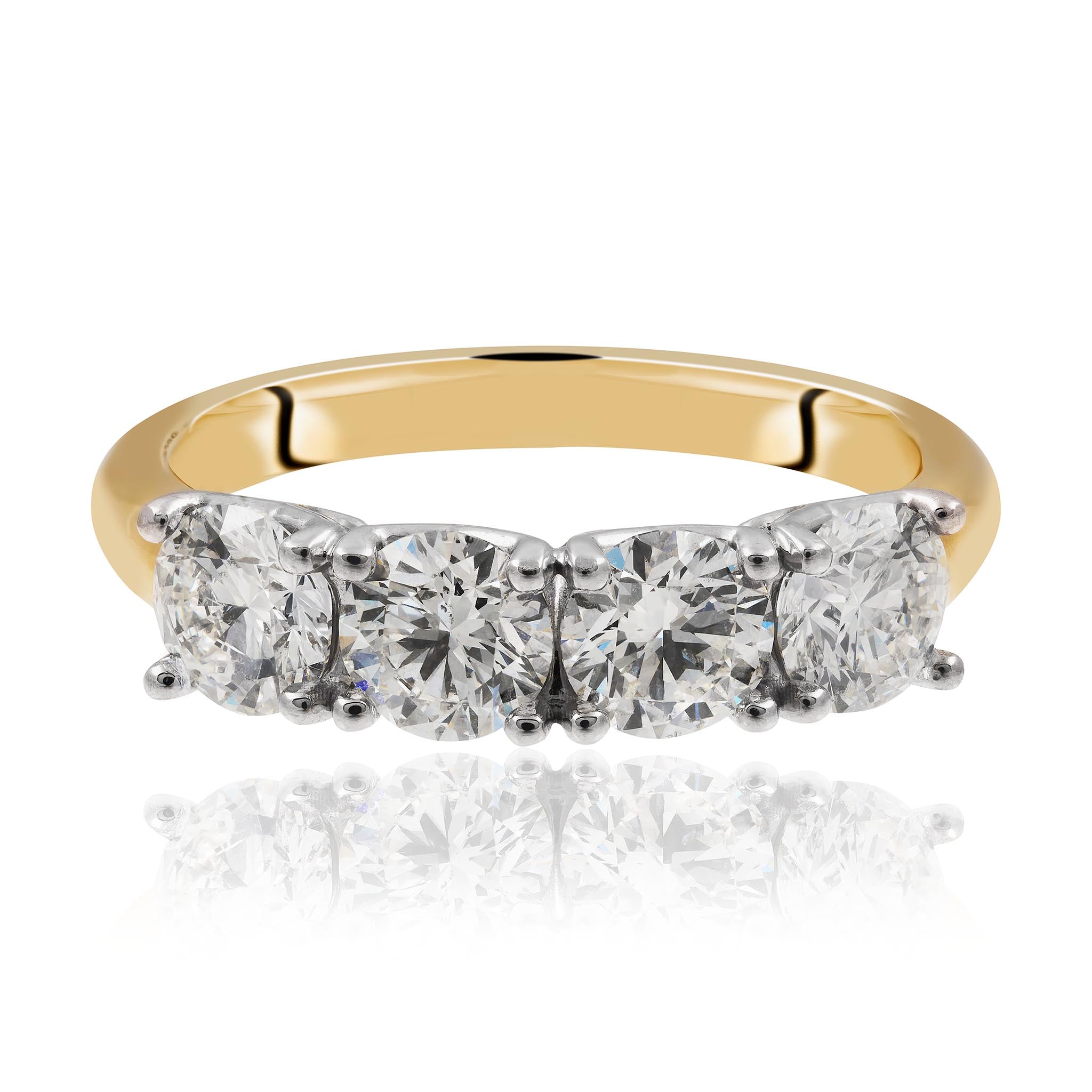 Diamond Four Stone - Stones Diamonds